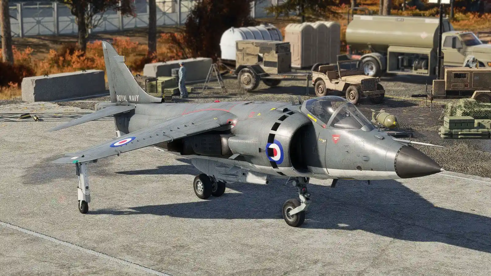 Sea Harrier FRS.1 (e) - War Thunder Wiki*